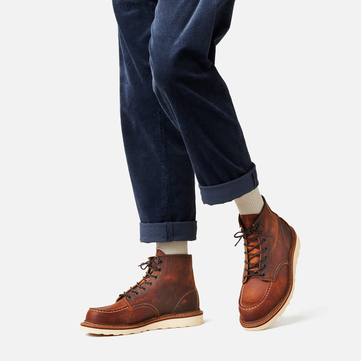 1907 Classic Moc Toe Copper Rough & Tough – Red Wing Amsterdam