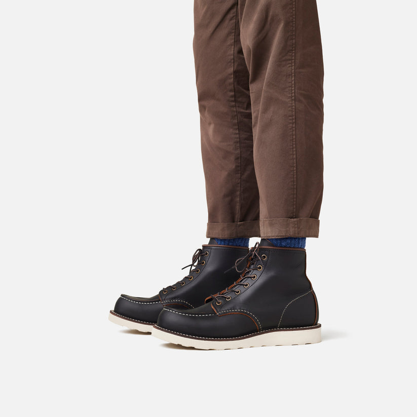 8849 6" Classic Moc Toe Black Prairie – Red Wing Amsterdam