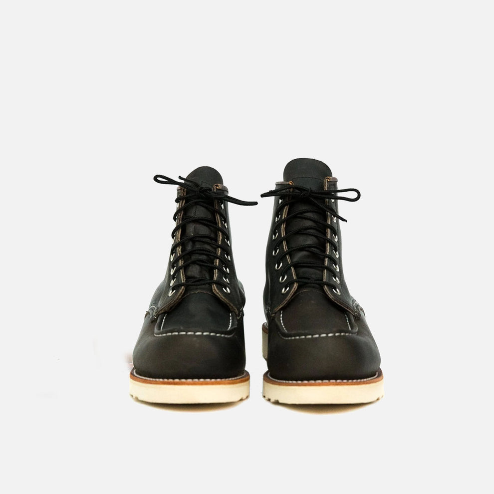 8890 6" Classic Moc Toe Charcoal Rough and Tough – Red Wing