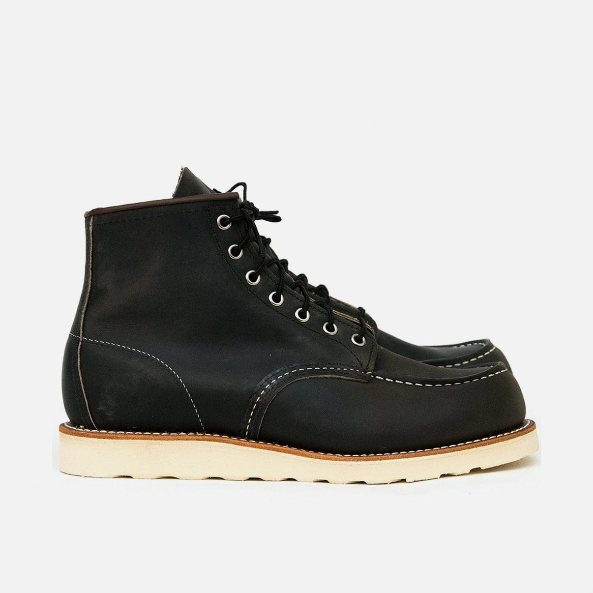 8890 6" Classic Moc Toe Charcoal Rough and Tough – Red Wing Amsterdam